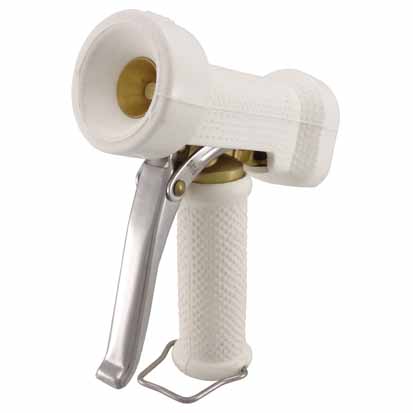 KLMN001-W, standard flow water gun, white - AKBO